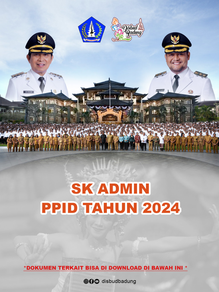SK ADMIN PPID TAHUN 2024 | Disbud Badung